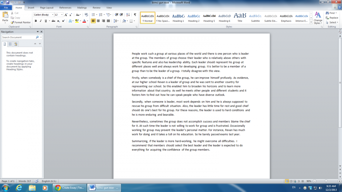 Do you agree or disagree with the following statement It is better to ...